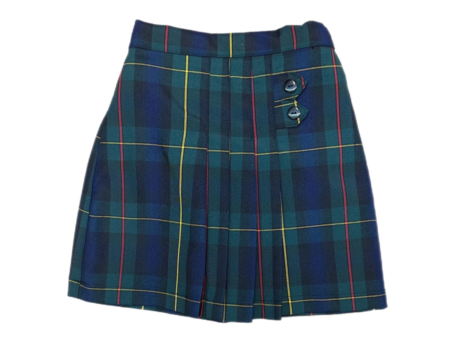 GIRLS MADISON PLAID SKORT GRADES TK-4TH – Michael’s School Uniforms